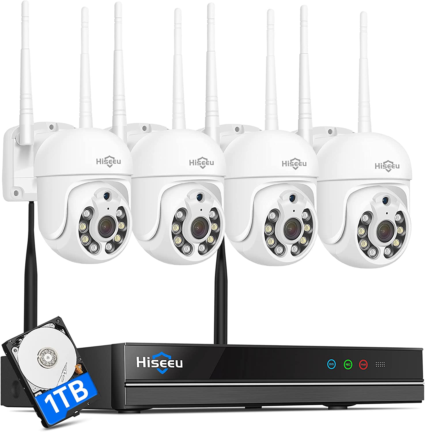 Wireless Pro Wireless Security Camera System – Hiseeu